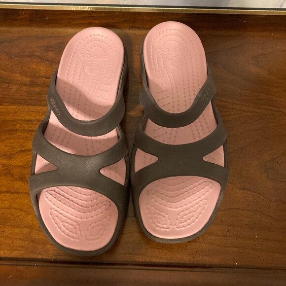 CROCS | Shoes | Crocs Women Size 1 Open Toe Waterproof Sandels Summer ...